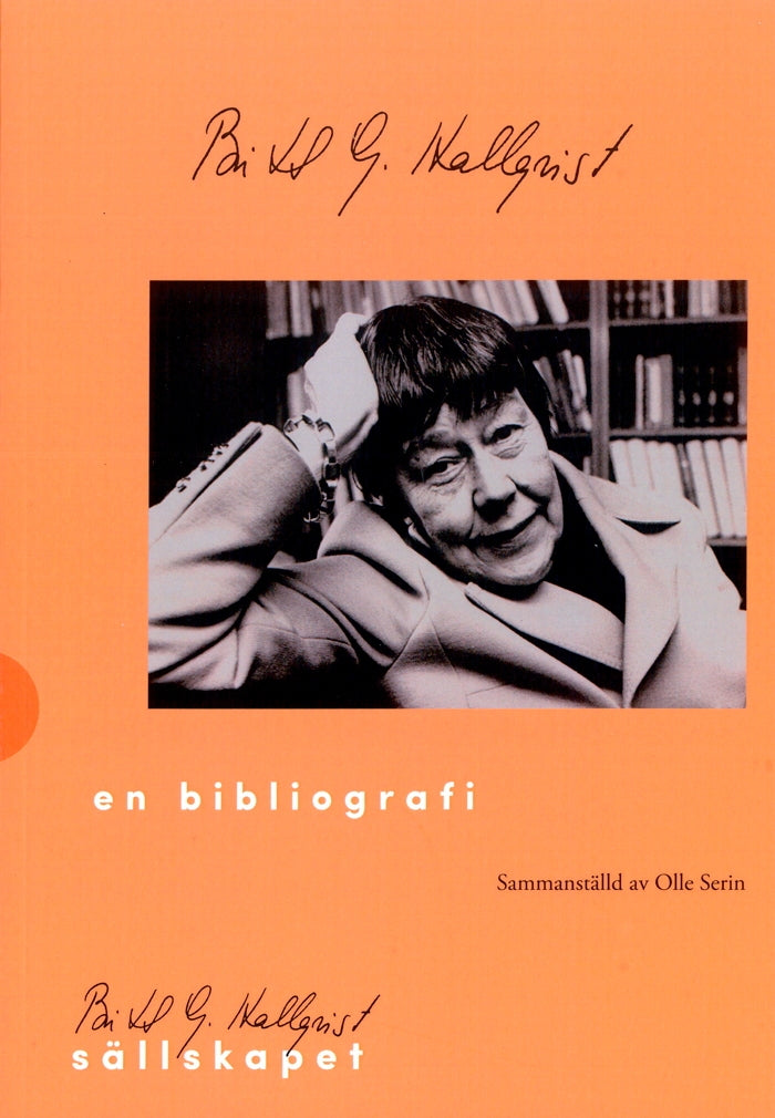 Britt G. Hallqvist - en bibliografi